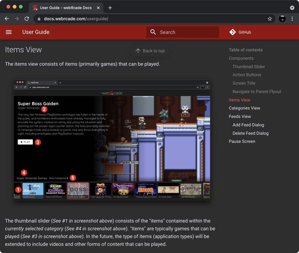 GitHub - webrcade/webrcade-docs: Documentation for webЯcade